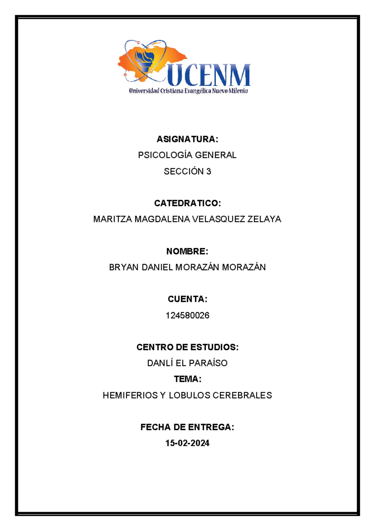 Presentacion Hemiferios Y Lobulos Cerebrales - Psicologia del ...