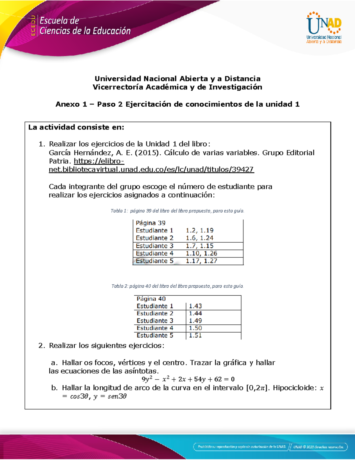 Anexo 1 – Paso 2 Ejercitación de conocimientos de la unidad 1 - E ...