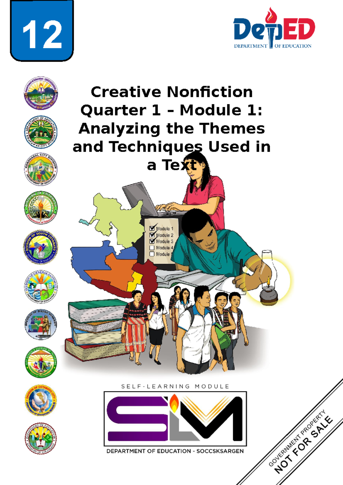CNF-Week1 - notes - 12 Creative Nonfiction Quarter 1 – Module 1 ...