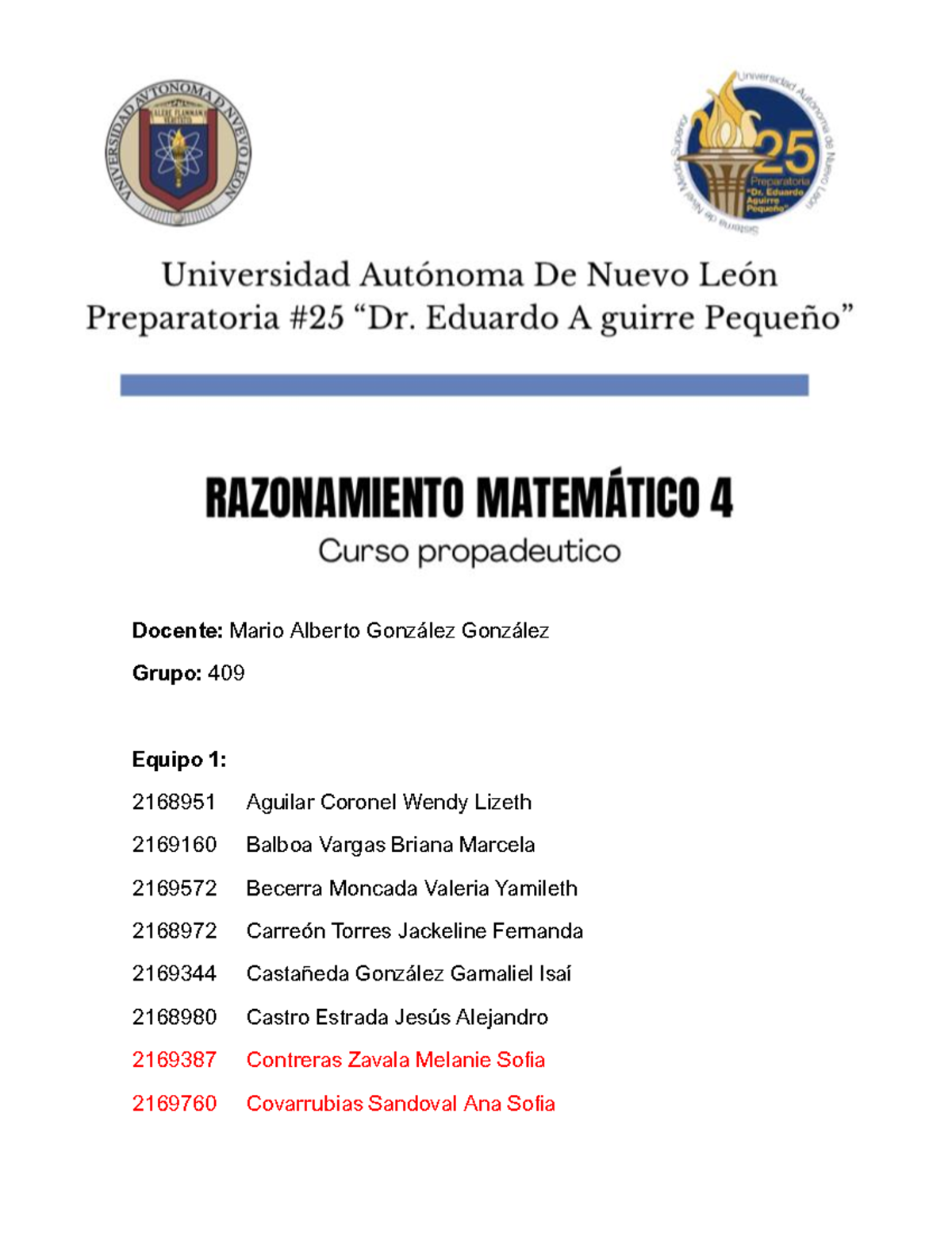 Equipo 1 409 EV2 y 3 Razonamiento Matemático - Estadisticas y fenomenos naturales y sus - Studocu