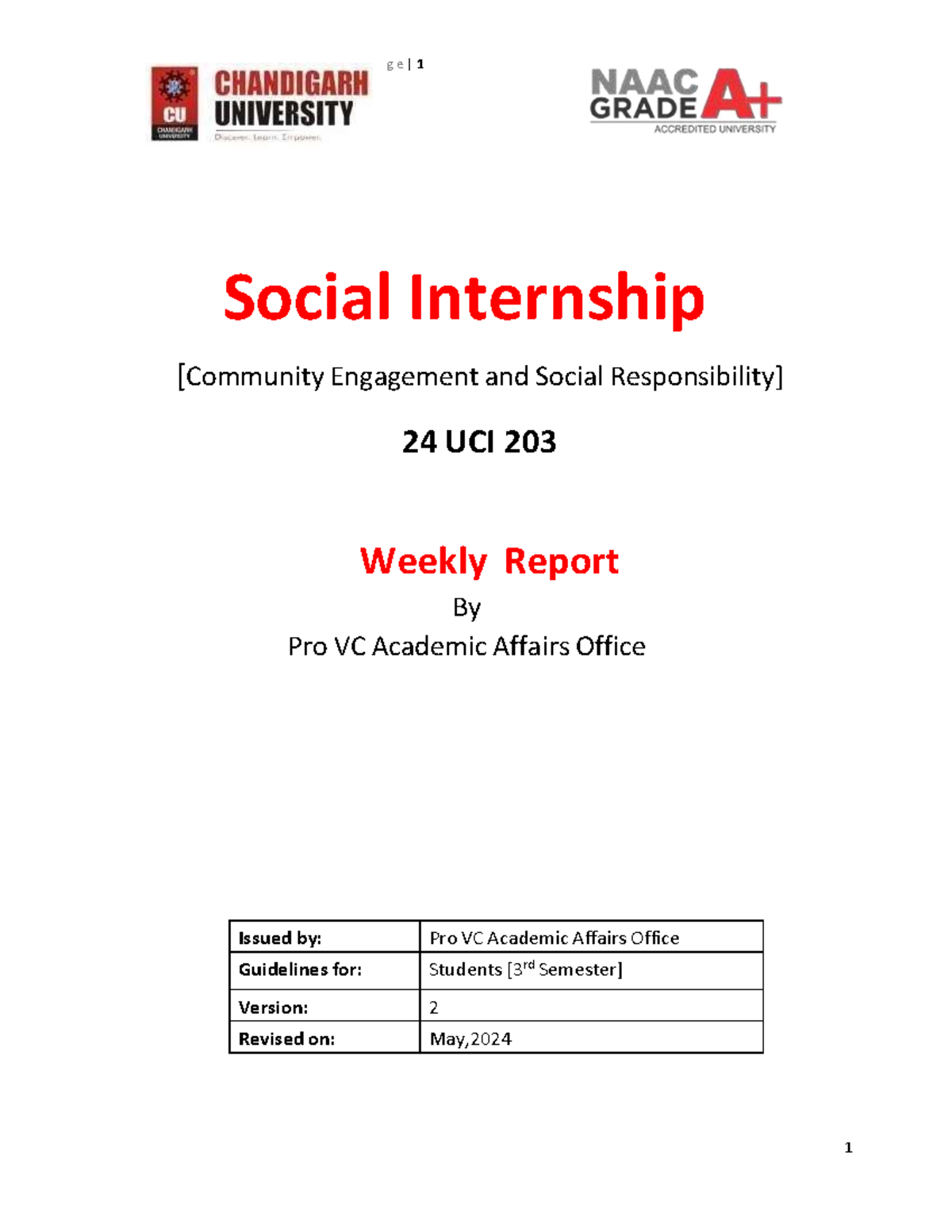 Jiv2rep - Summer socia internship - Social Internship [Community ...