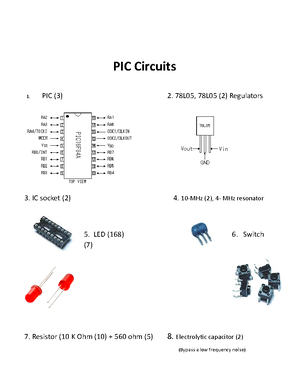 555 and 556 Timer Circuits - 555 and 556 Timer Circuits Inputs | Output ...