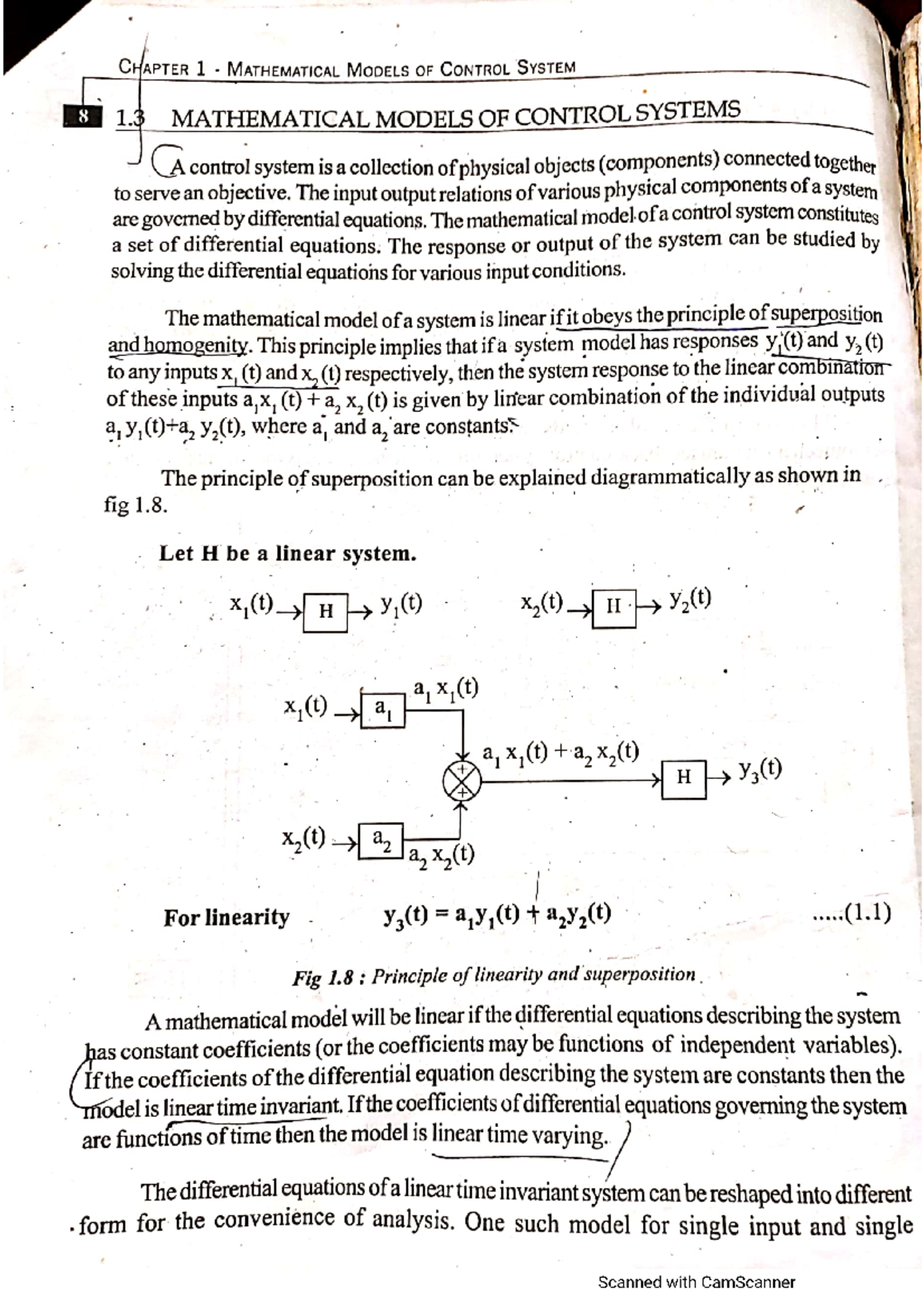 Mathematical Modelling Introduction - Control Systems - Studocu