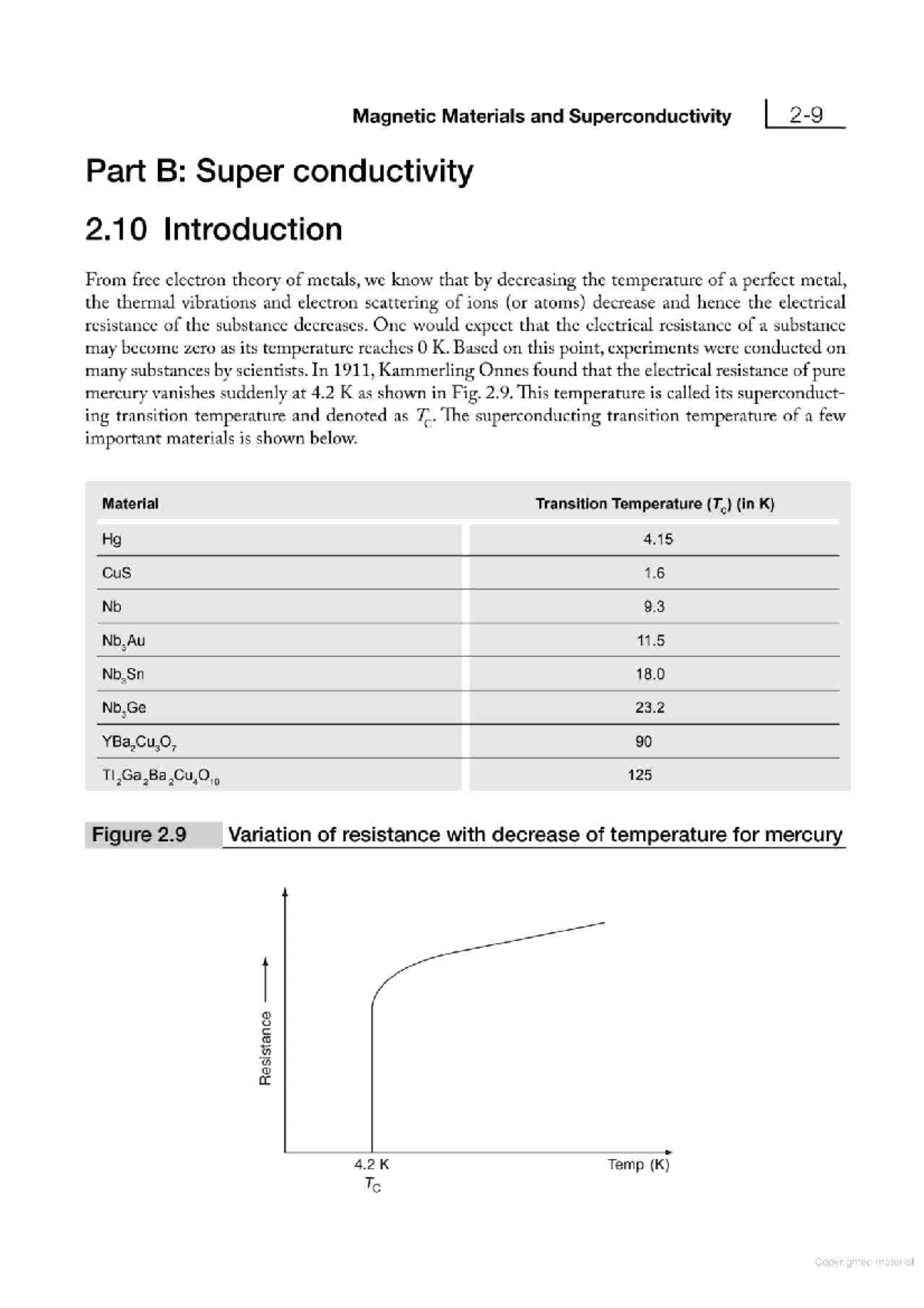 Superconductivity - One would expect that the electrical resistance of a substance may become ...
