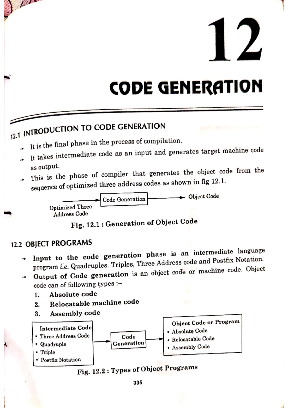 Code Generation - Sjjskakaj - Computer Science and Engineering - Studocu