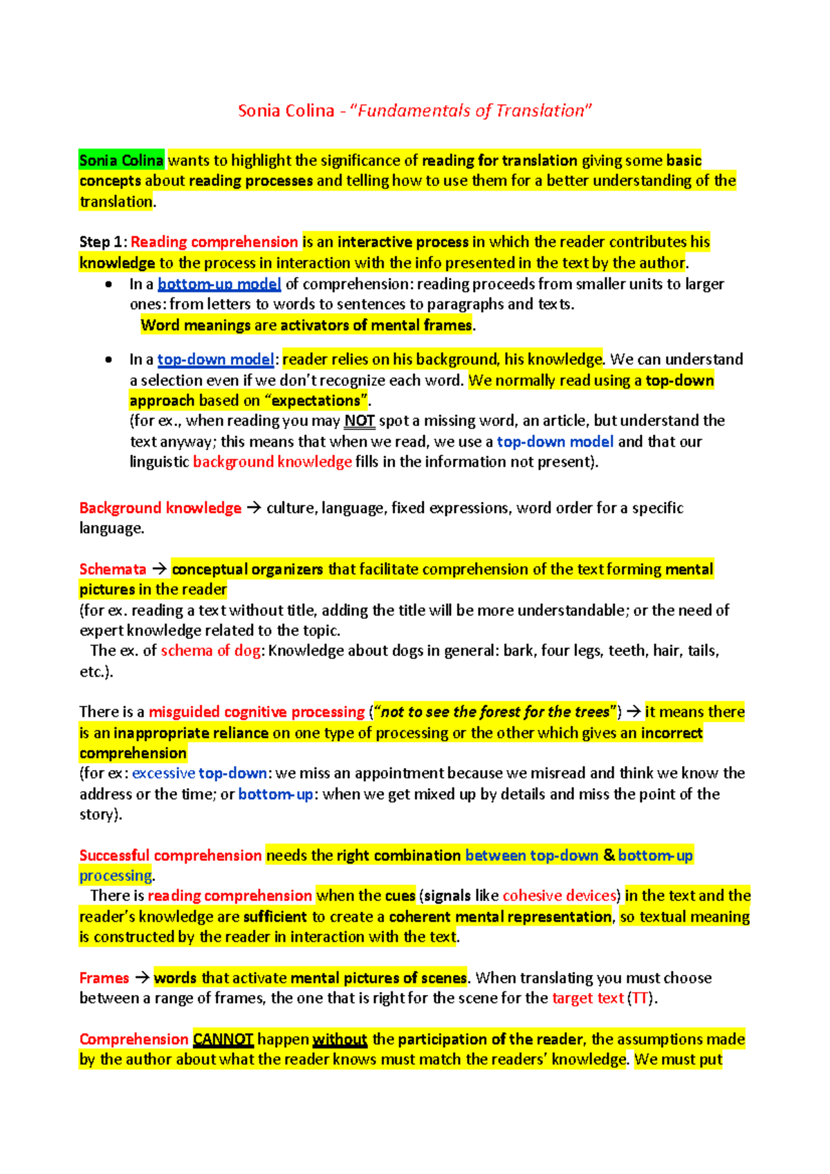 Sonia Colina - Fundamentals of Translation finale - Sonia Colina ...