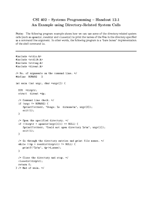 Handout 3.1 - Examples of SIC and SIC/XE Programs - CSI 402 Systems ...