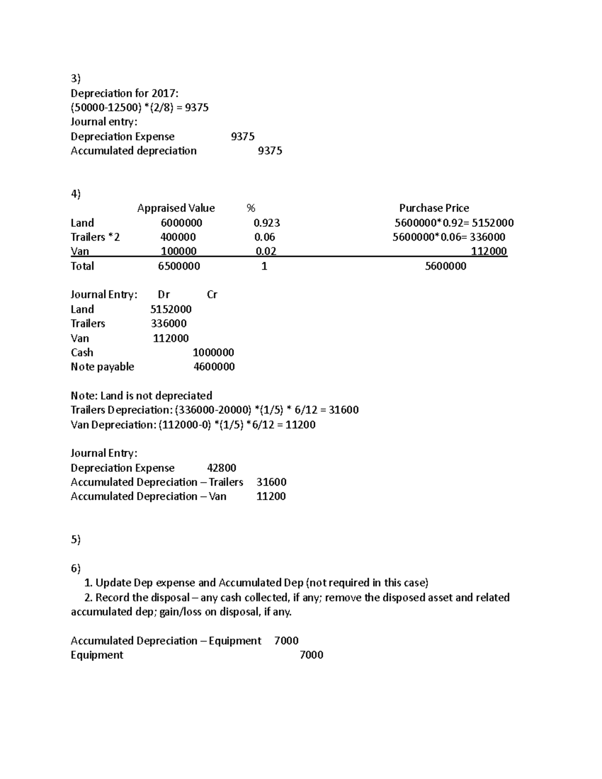 Class 8 Case Answers - AFA 100 - Toronto Met - Studocu