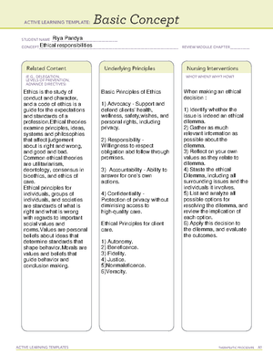 Legal responsibilities - ACTIVE LEARNING TEMPLATES THERAPEUTIC ...