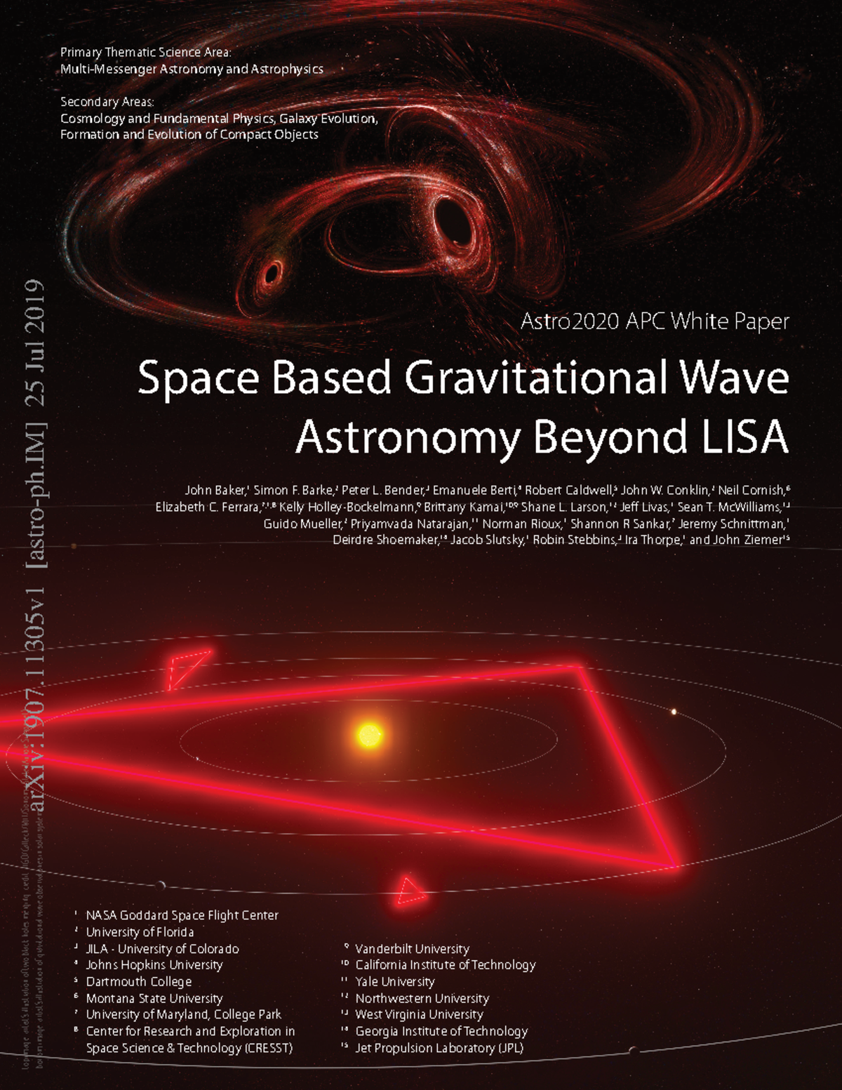 Beyond LISA - Astro2020 APC White Paper Space Based Gravitational Wave ...