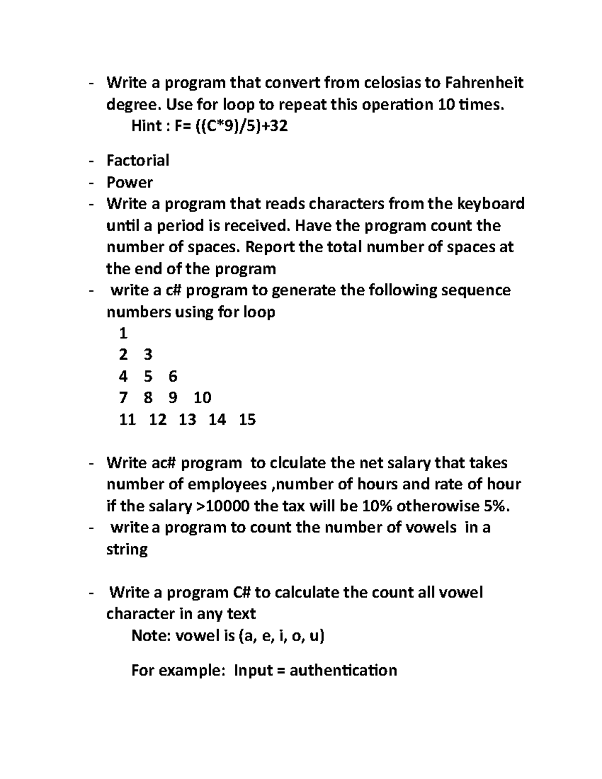 Rev Data Structure - Write a program that convert from celosias to ...