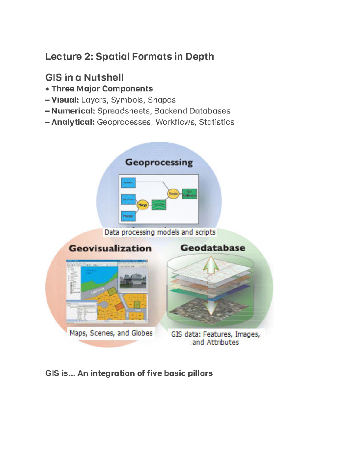 Lecture 2: Spatial Formats in Depth - Lecture 2: Sp,ti,l Form,ts in ...