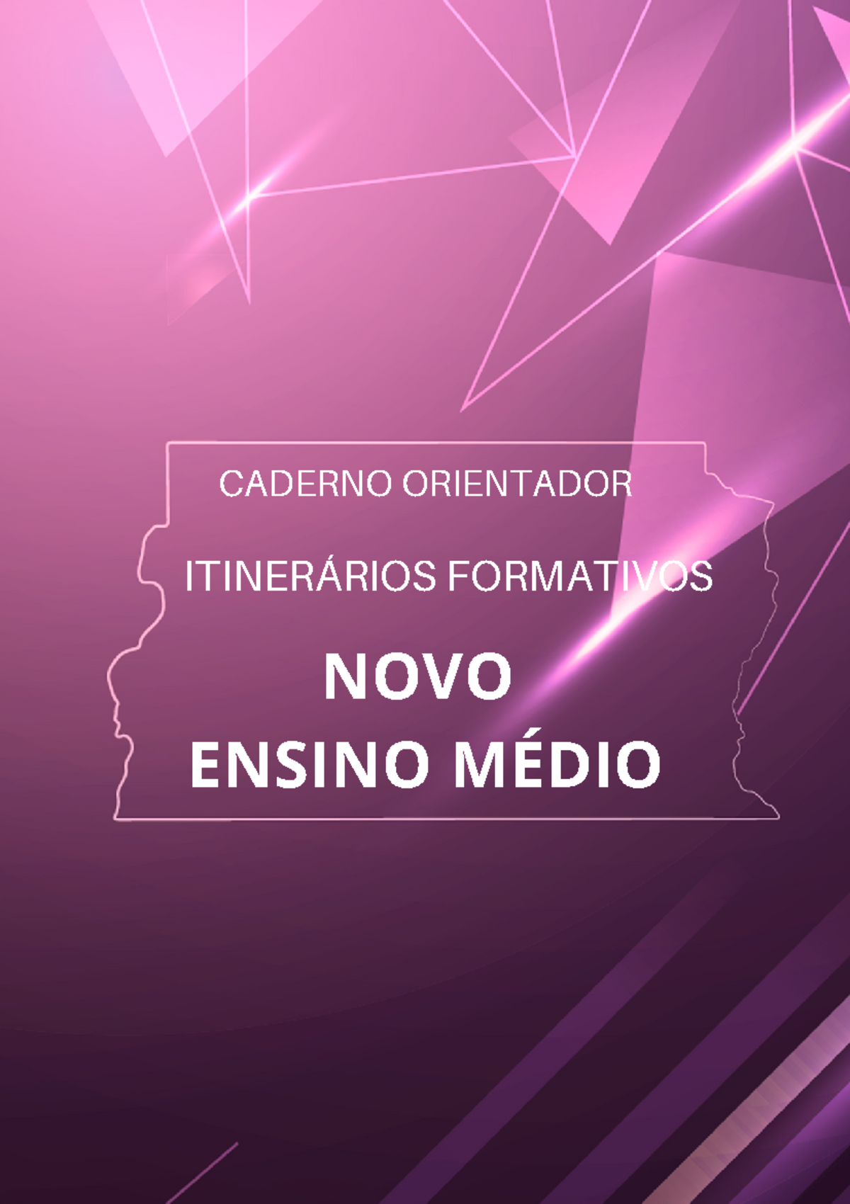 Caderno orientador - NOVO ENSINO MÉDIO ITINERÁRIOS FORMATIVOS CADERNO ...