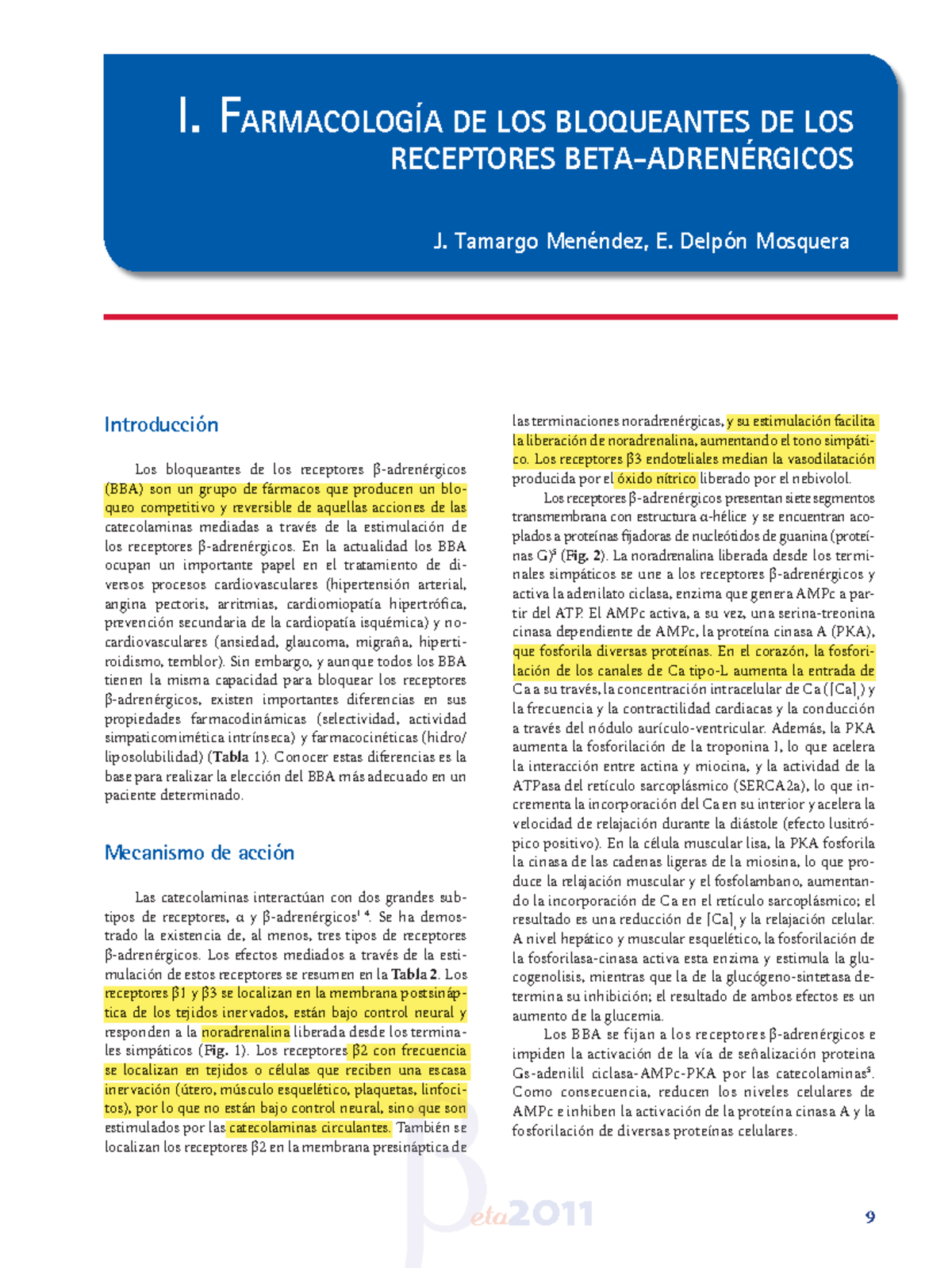 1-farmacologia-betabloqueantes - Introducción Los bloqueantes de los ...