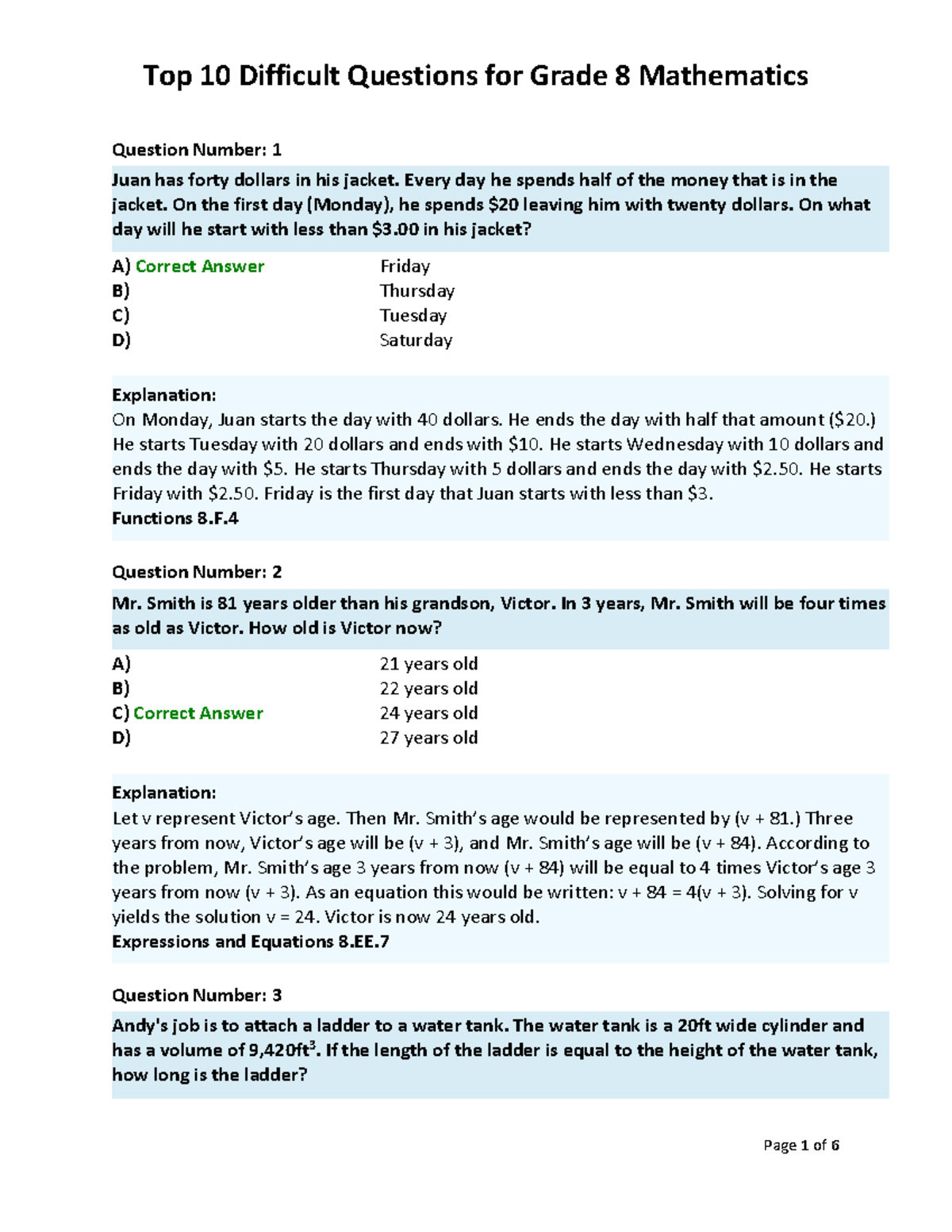 Top 10 Difficult Questions for G8M With Answers - Top 10 Difficult ...