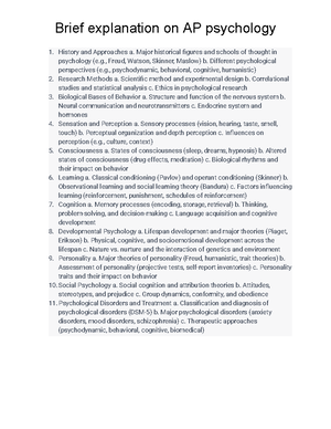 (Project) Personality Assessments - AP Psychology Unit 7: MESH ...
