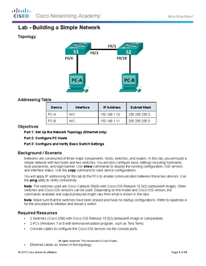 6.5.2.3 Packet Tracer - Troubleshooting Static Routes - Packet Tracer ...