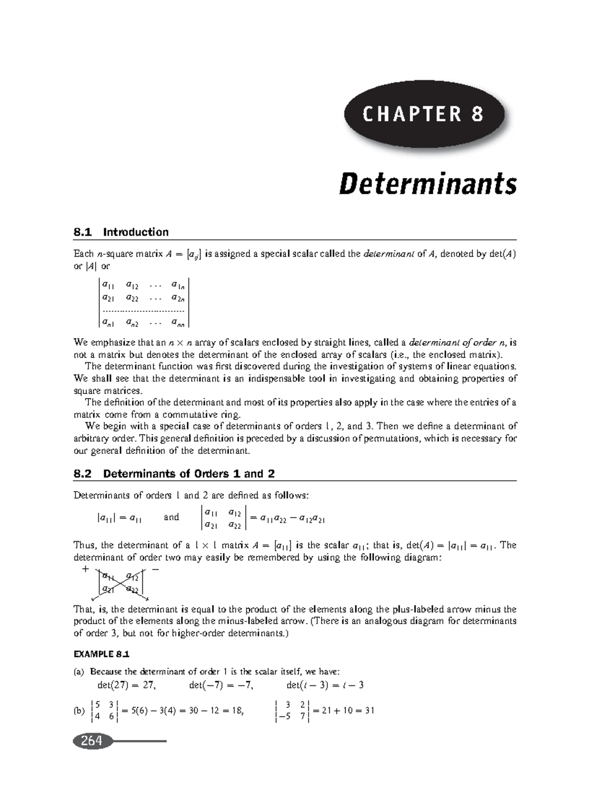 Determinats - How to find determinants of matrices - Determinants 8 ...