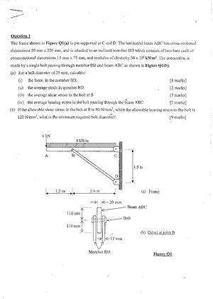 Course introduction CCB 241 pdf - CCB 241: Mechanics of MaterialsCCB 221: Strengths of Materials ...