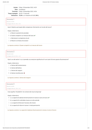 Eipass mod. 1 office 2021 - In Windows 11, quale tra le seguenti icone permette di chiudere una ...