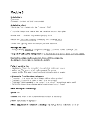 SCM 300 Module 6 - study guide for 6 - Module 6 Supply Chain Goals & Responsibilities Meet - Studocu