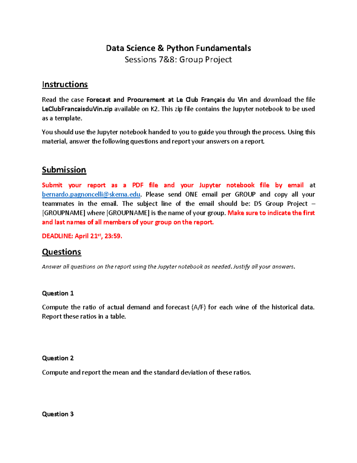 Project - Bernardo - Data Science & Python Fundamentals Sessions 7&8 ...