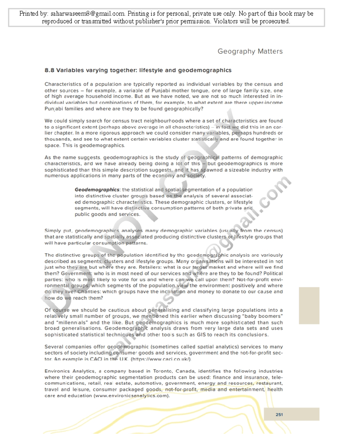 8.8 - 11 textbook section - reproduced or transmitted without publisher ...