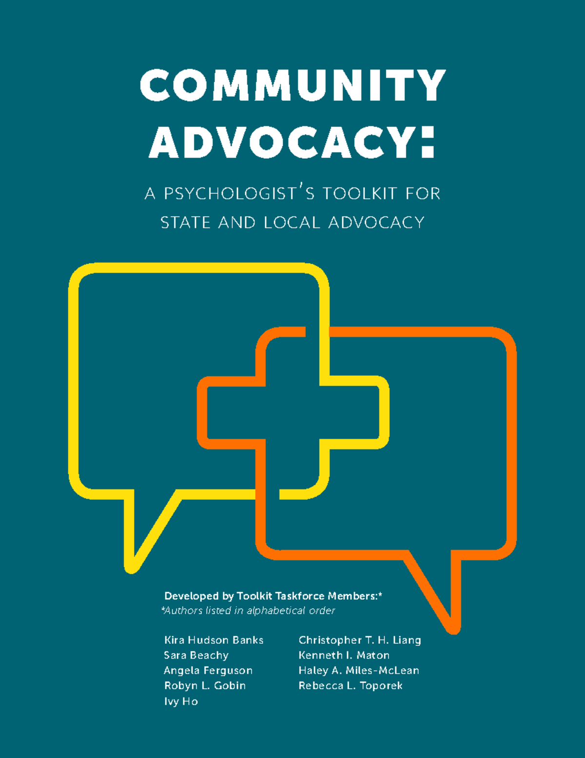 Community-advocacy tcm7-301694 - COMMUNITY ADVOCACY: A PSYCHOLOGIST’S ...