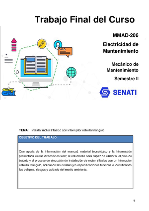 Laboratorio calificado 1 Maquinas Electricas - MAQUINAS ELECTRICAS ESTATICAS Y ROTATIVAS ...