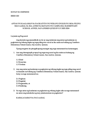 STE Grade 10 Electronics Q1 Module 1 and 2 - ELECTRONICS Quarter 1 ...