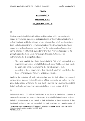 Unisa - University of South Africa - Studocu