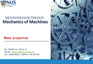 ME2142 Cheatsheet - Functions Unit Step function 1 , 0 0 , 0 Unit Ramp - Studocu
