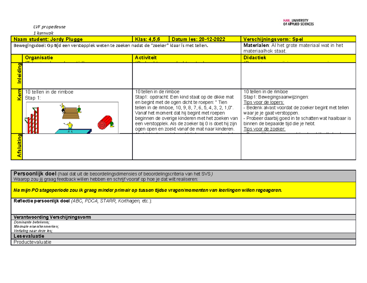 LVF 10 tellen in de rimboe 20-12-2022 - LVF propedeuse 1 kernvak Naam ...