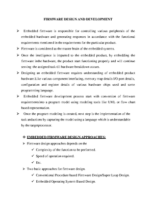 Embedded system module 4 - Module IV INTEGRATION AND TESTING OF ...