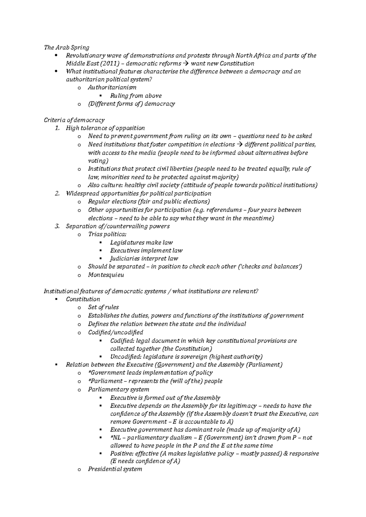 The Arab Spring - The Arab Spring Revolutionary wave of demonstrations ...