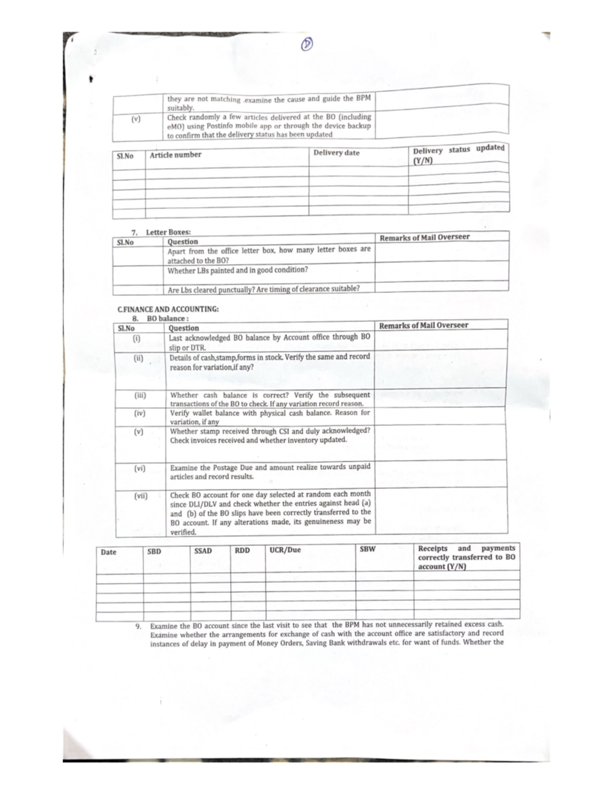 They are not matching examine the cause and guide the BPM - Information ...