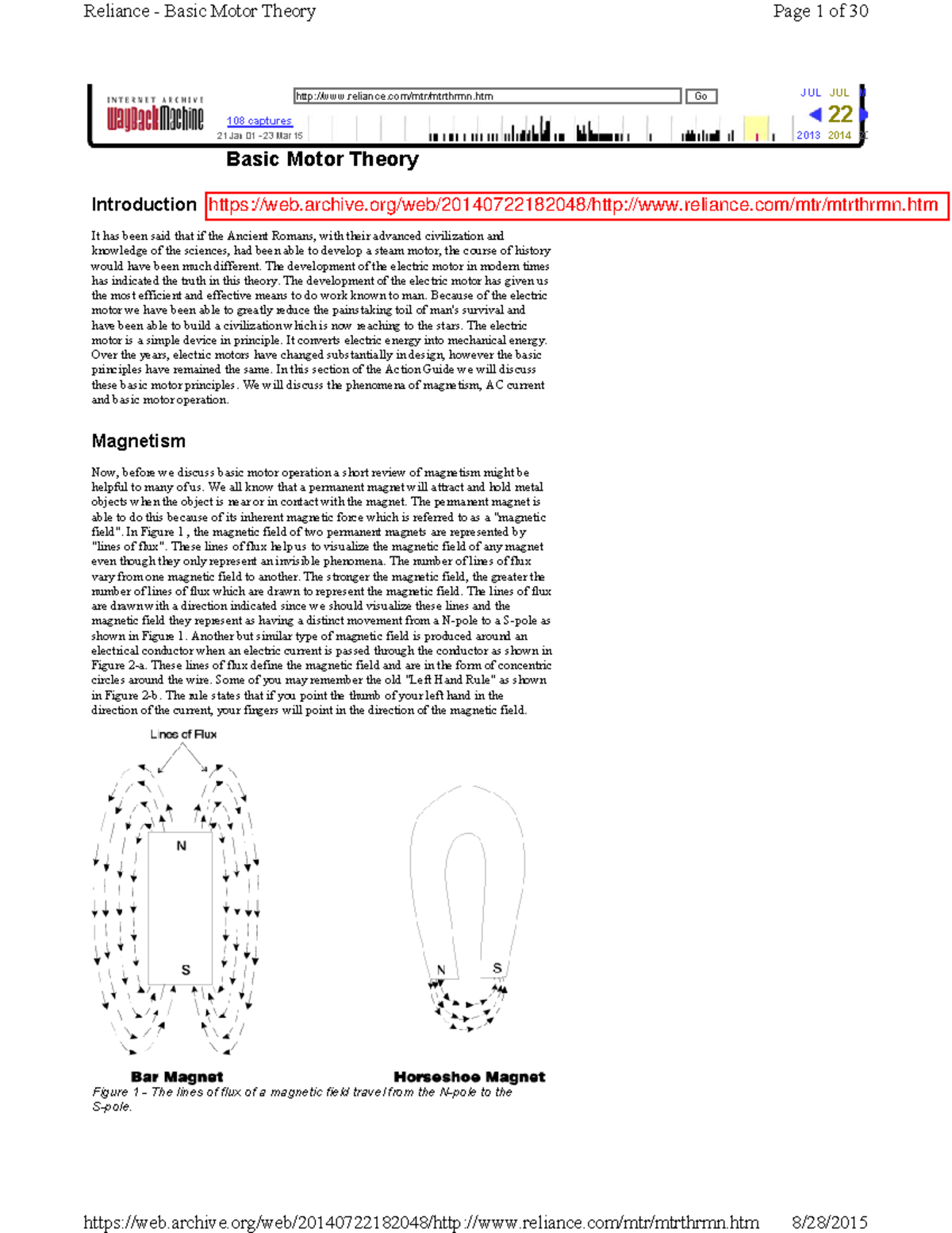 Basic Motor Theory - .............................. - Basic Motor ...