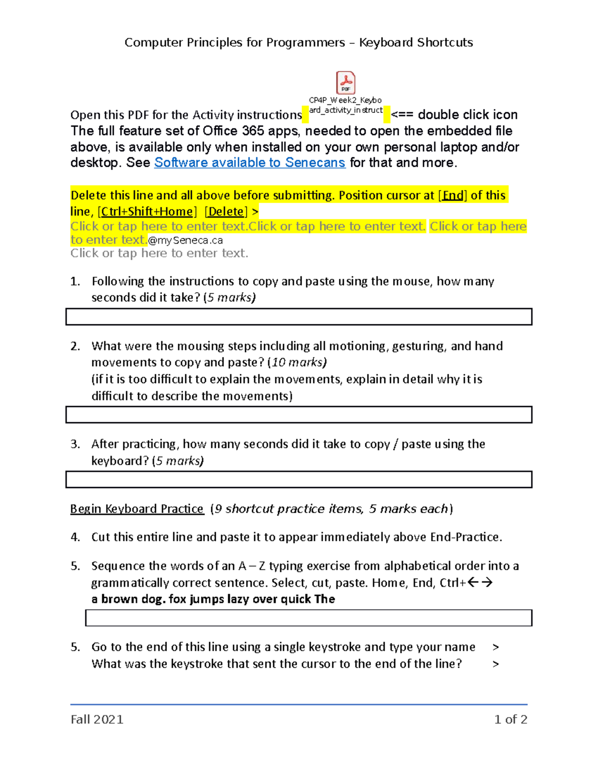 computer principles practice materials for 2nd semester - Computer Principles for Programmers ...
