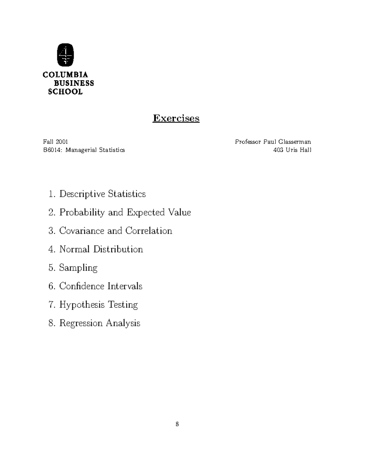 Exercises - Operation Management , Productivity Measurement . Productivity = Output / Input ...