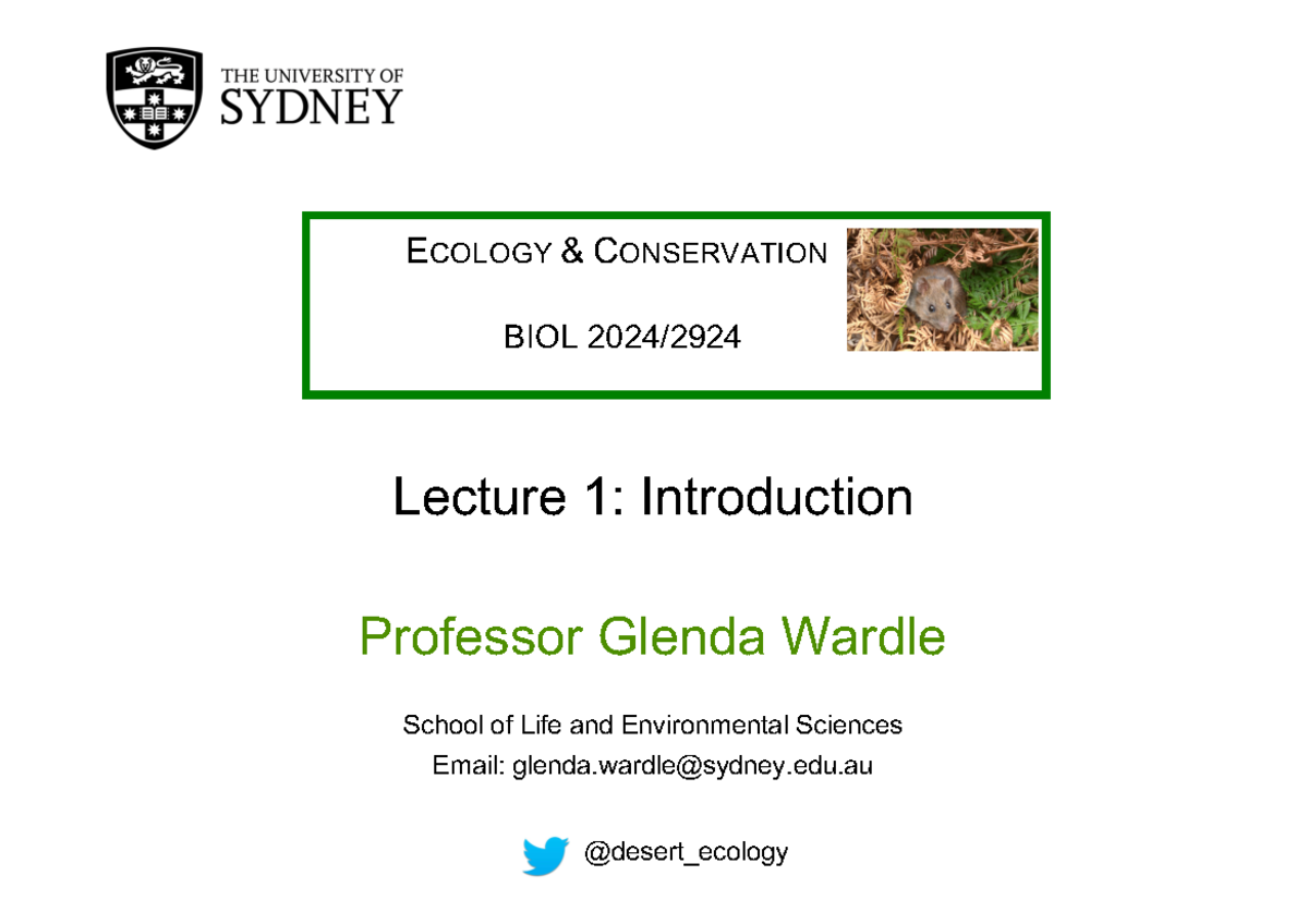L1 Introduction-2022 - L1 Introduction-2022 - Professor Glenda Wardle ...