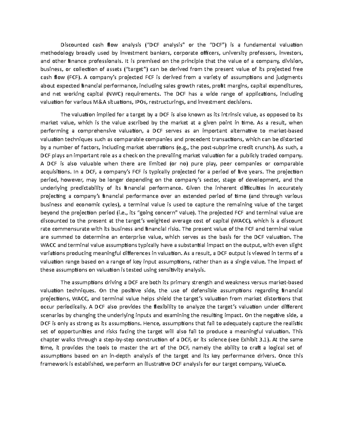 Discounted Cash Flow Analysis It Is Premised On The Principle That discounted-cash-flow-analysis-it-is-premised-on-the-principle-that