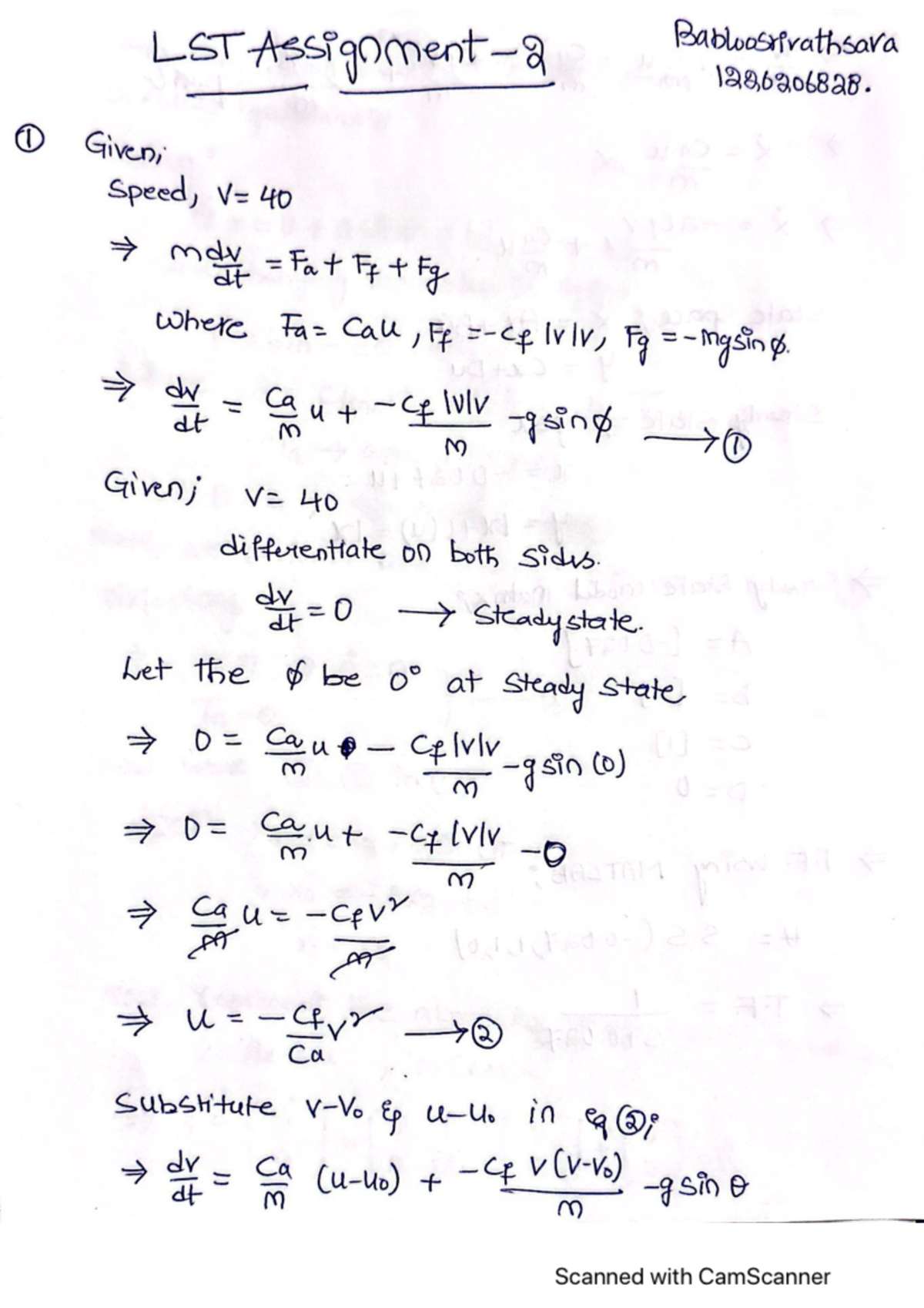 LST Assignment 2 - EEE582 - Studocu