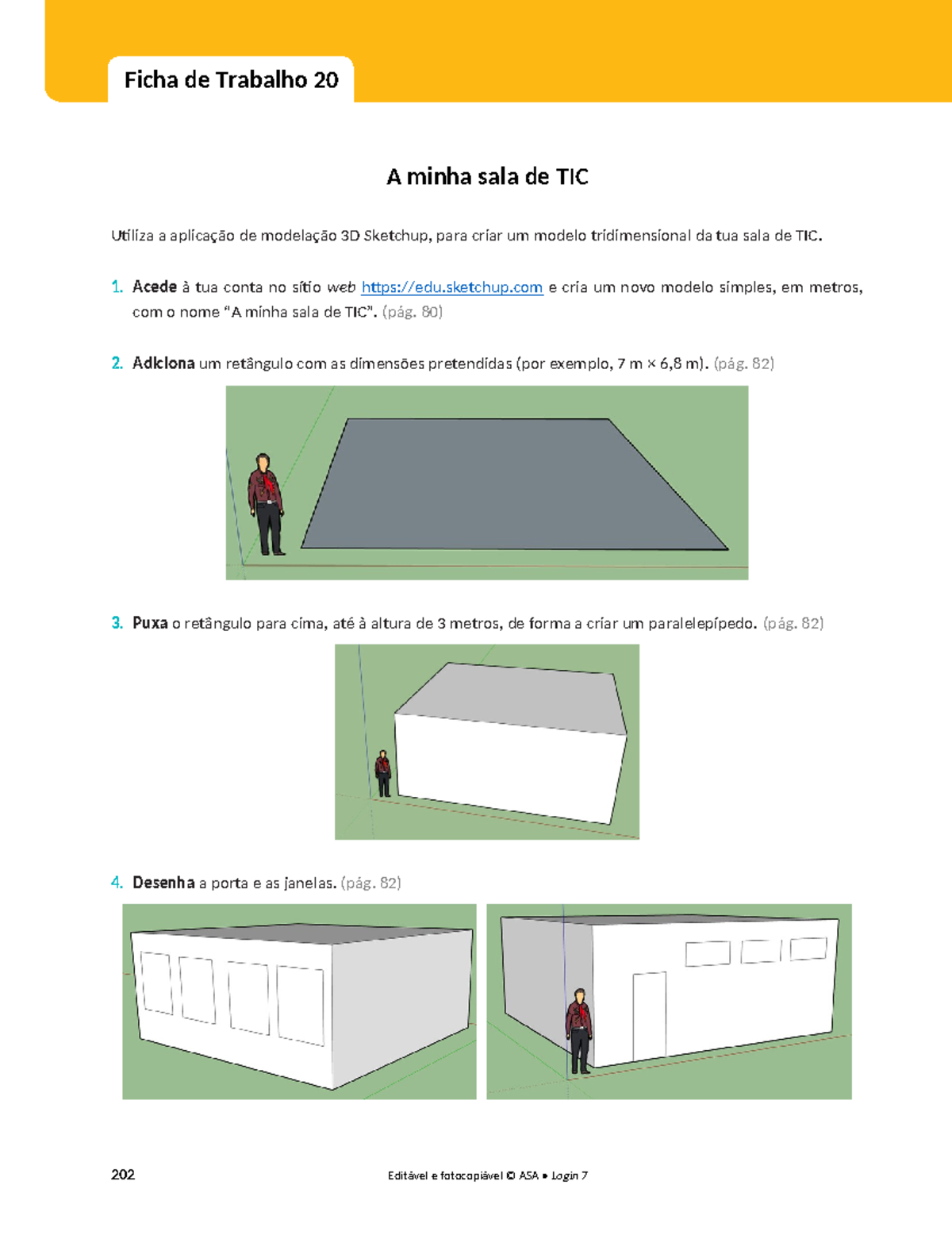 Login 7 Ficha Trabalho 20 - Ficha de Trabalho 20 A minha sala de TIC ...