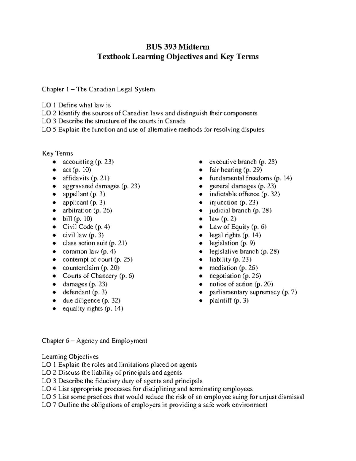 Midterm Study Guide - Textbook - Warning: TT: undefined function: 32 BUS 393 Midterm Textbook ...