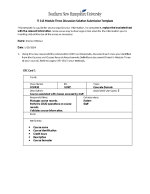 MIS 350 5-1 Report Paper - REPORT: BUSINESS ANALYSIS AND DEVELOPING ...