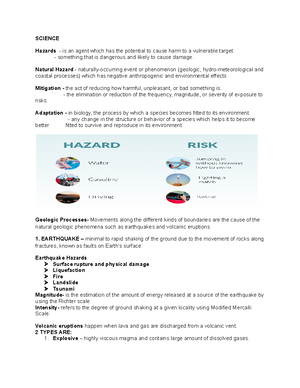 Earth Science Module 12 - Earth Science Name: February 8, 2022 Grade ...