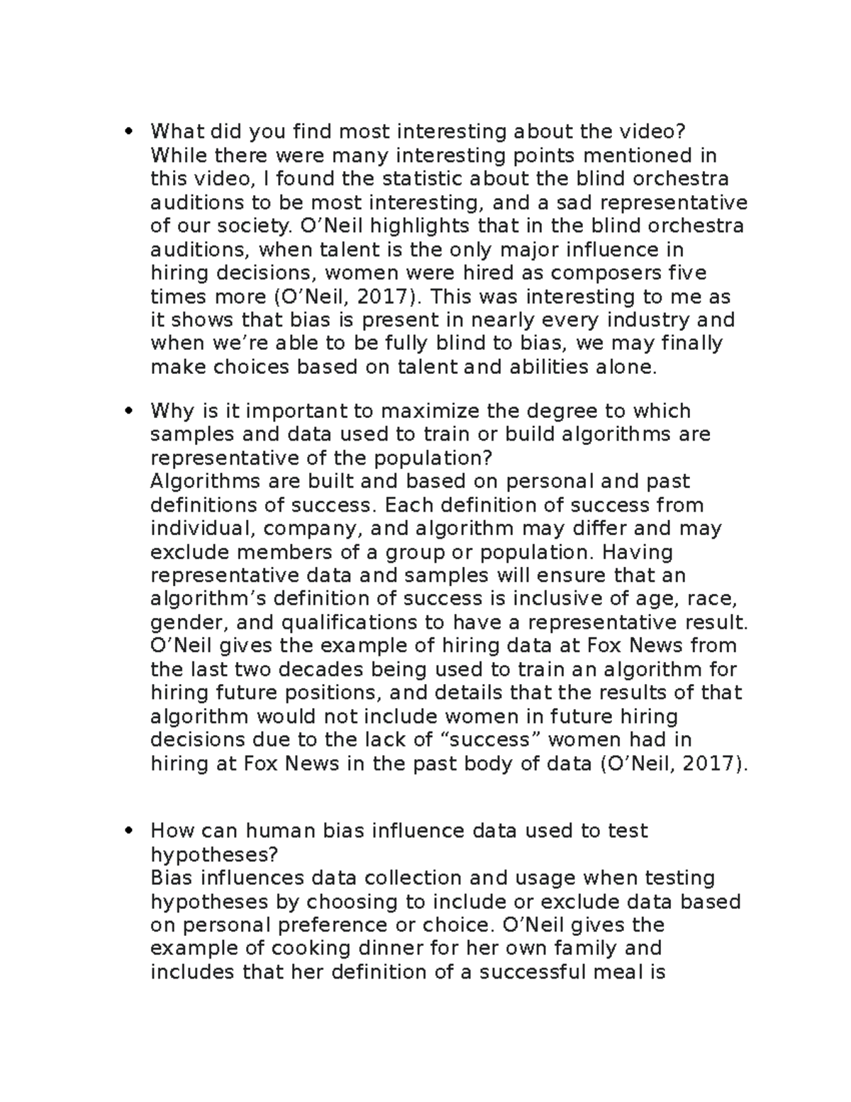 Module 3 Discussion - What did you find most interesting about the ...