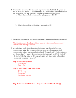 PSYC 301 Chapter 2: Basic Concepts - Elementary Statistics Chapter 2: Basic Concepts Overview ...
