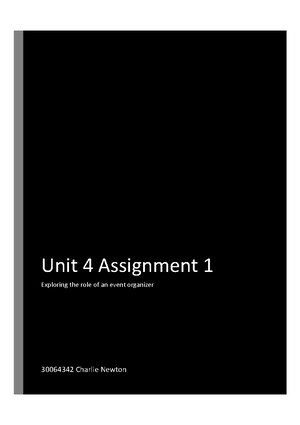 Unit 18 Assignment 2 - Pass-Distinction level - Unit 18 Assignment 2 Mohammed Ahmed In this ...
