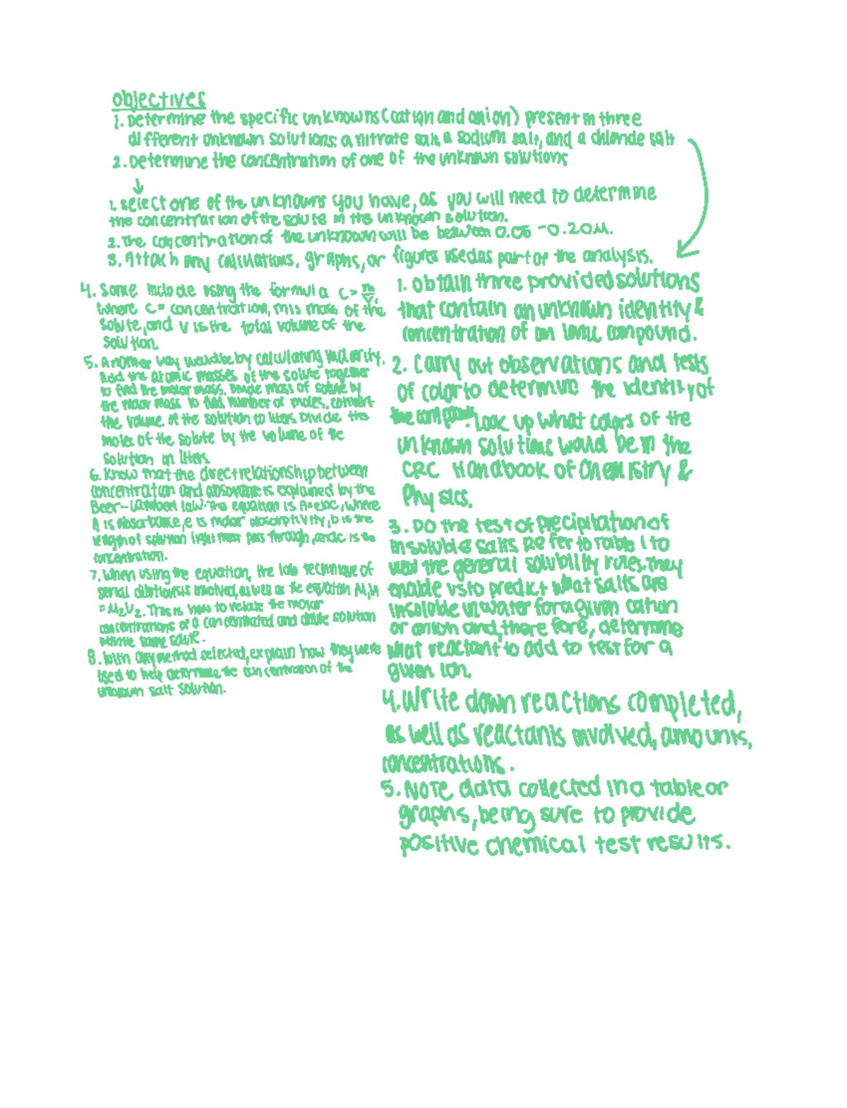Lab 12 Pre-Lab - alexander - objectives 1 Determinethespecificunknowns ...